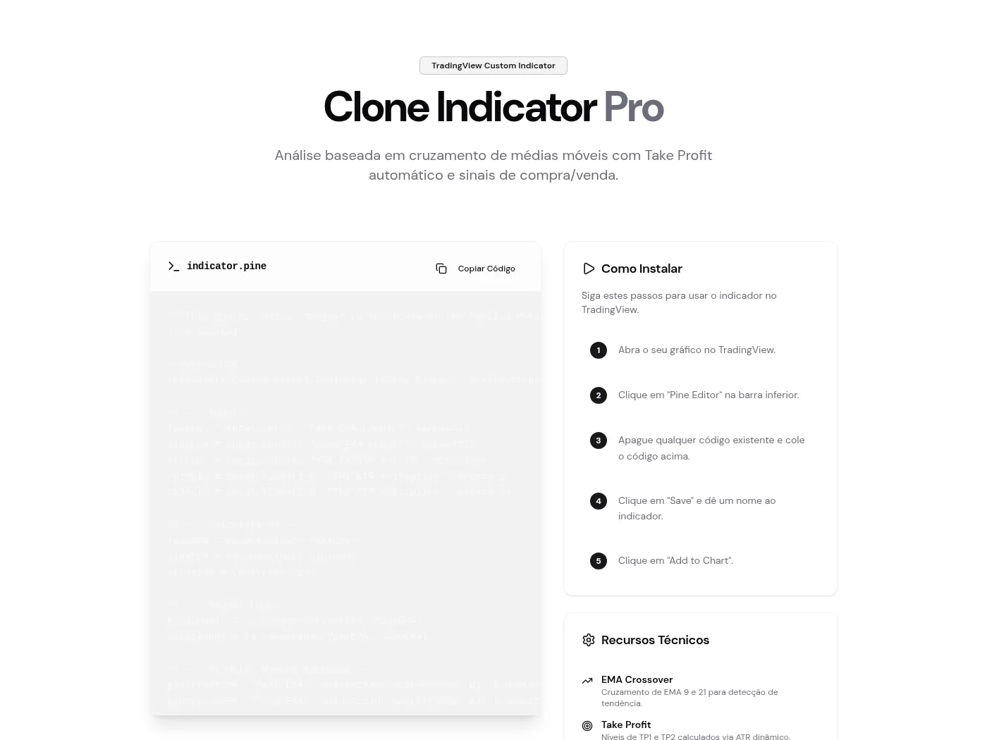 TradingView Clone Indicator
