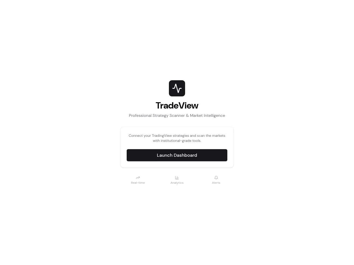 TradeView Strategy Scanner