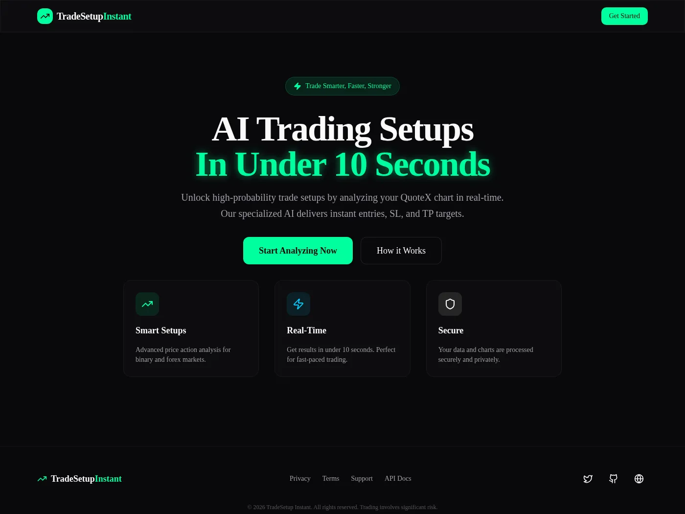 TradeSetup Instant