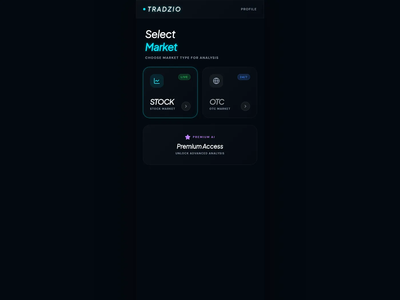 Tradzio AI Dashboard (Remix)