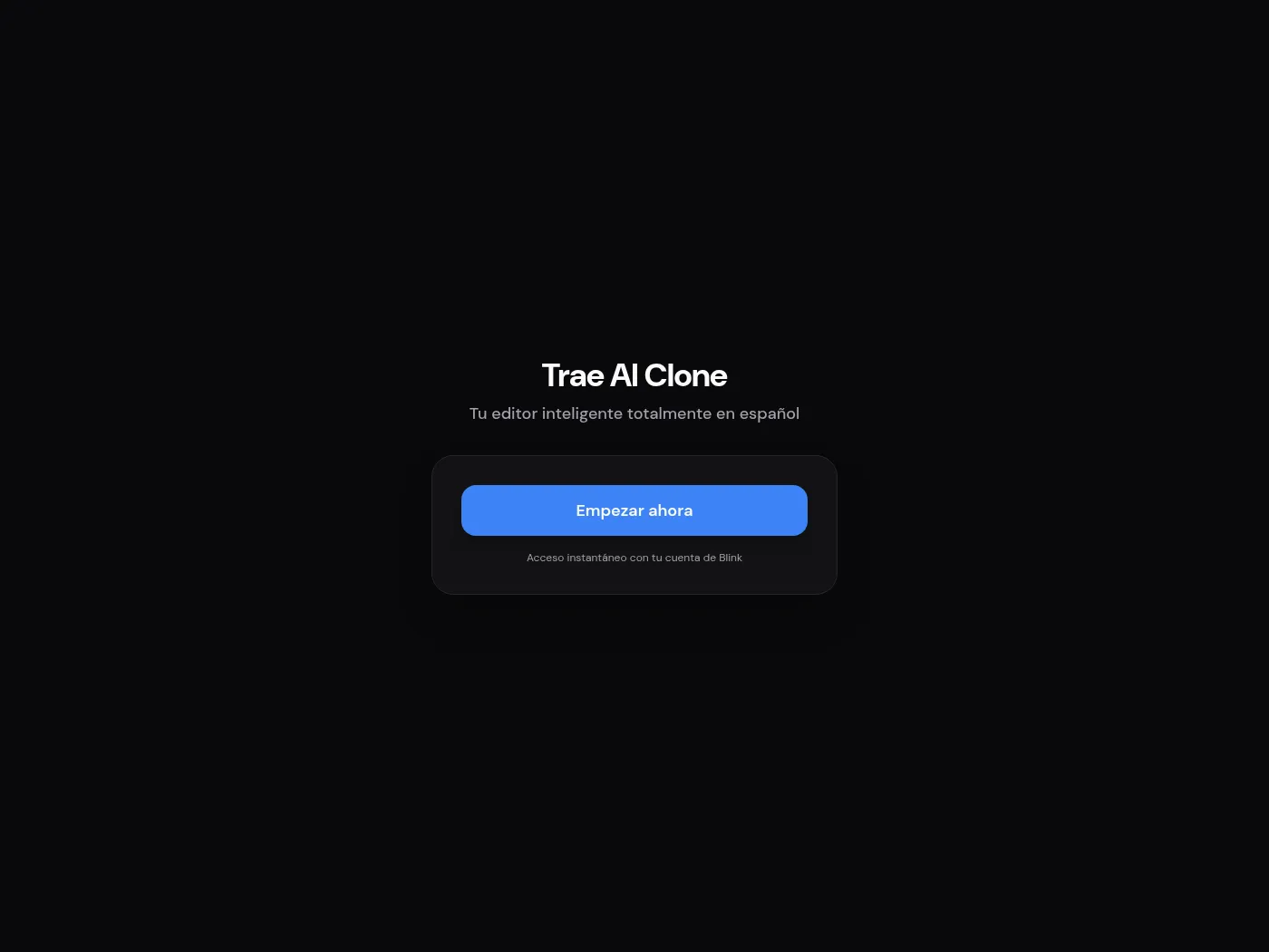 Trae AI Editor Clon ES