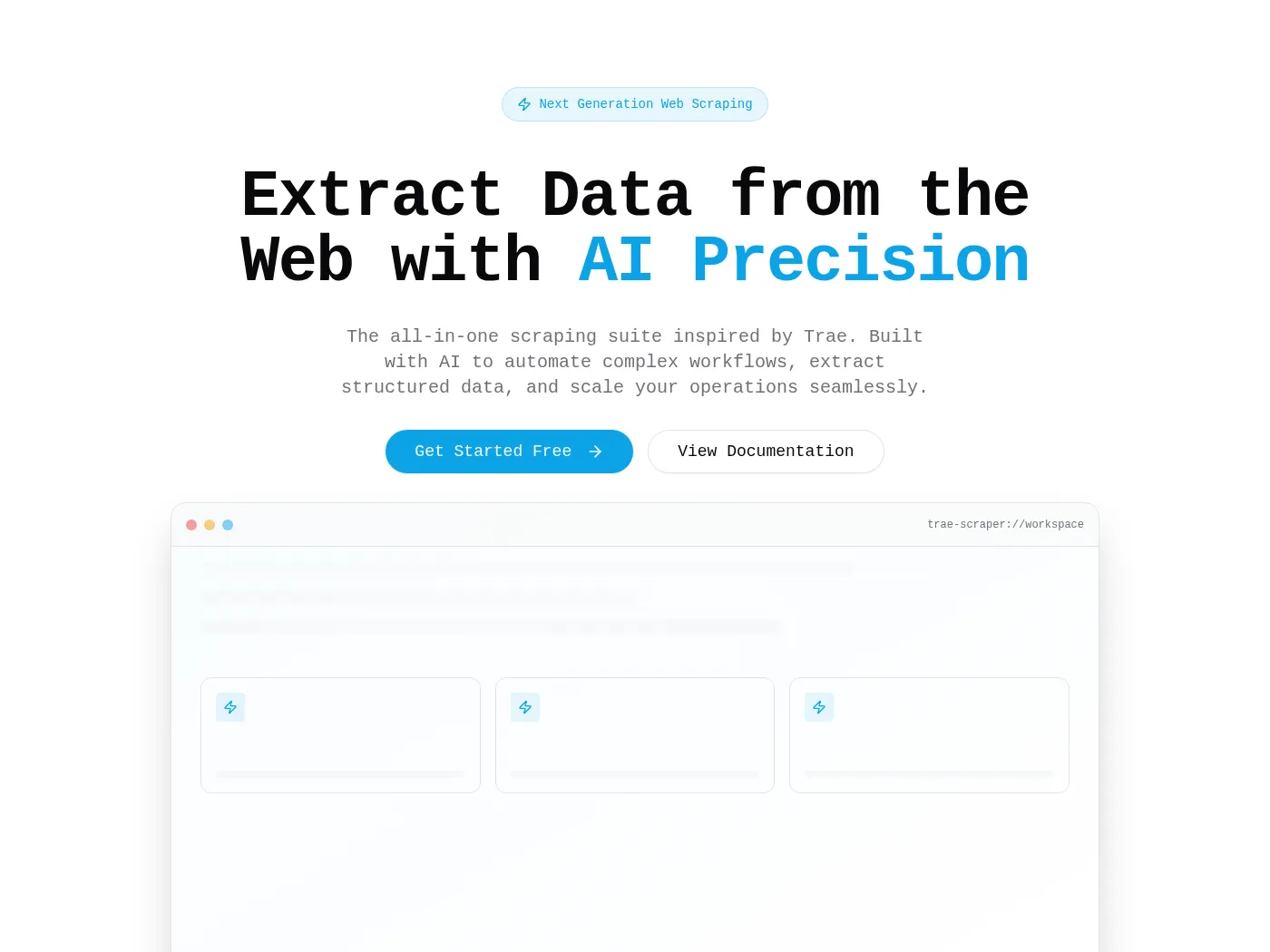 TraeAI Scraping Suite