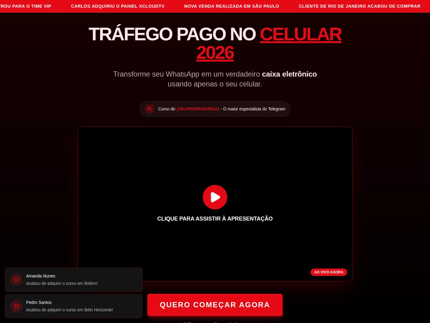 Tráfego Pago no Celular