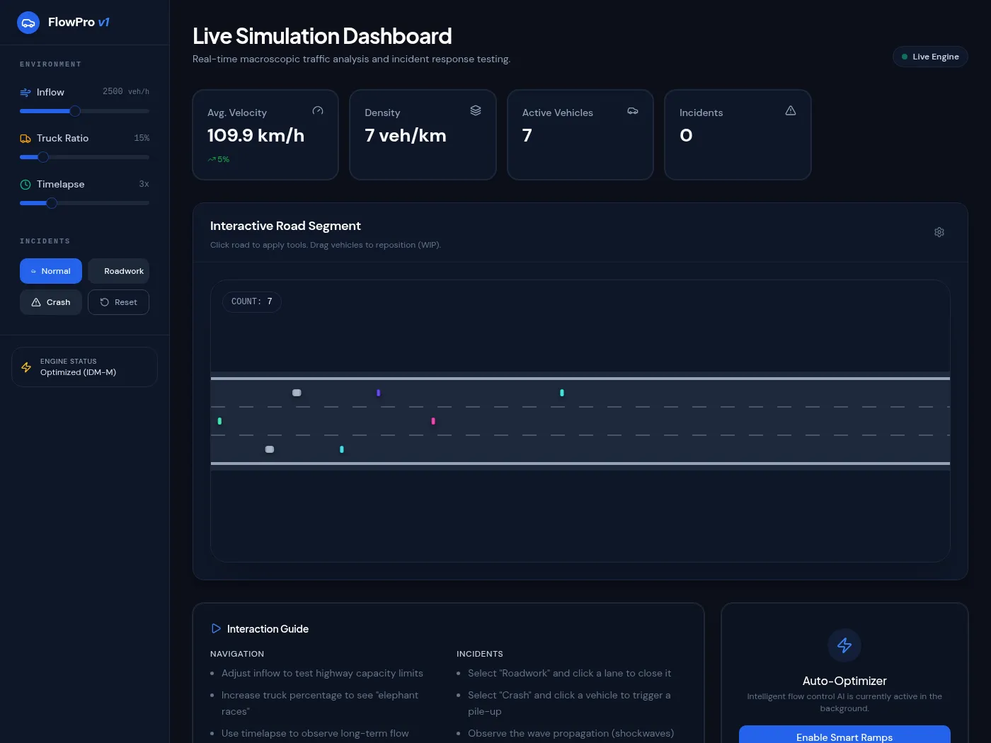Traffic Simulation Pro