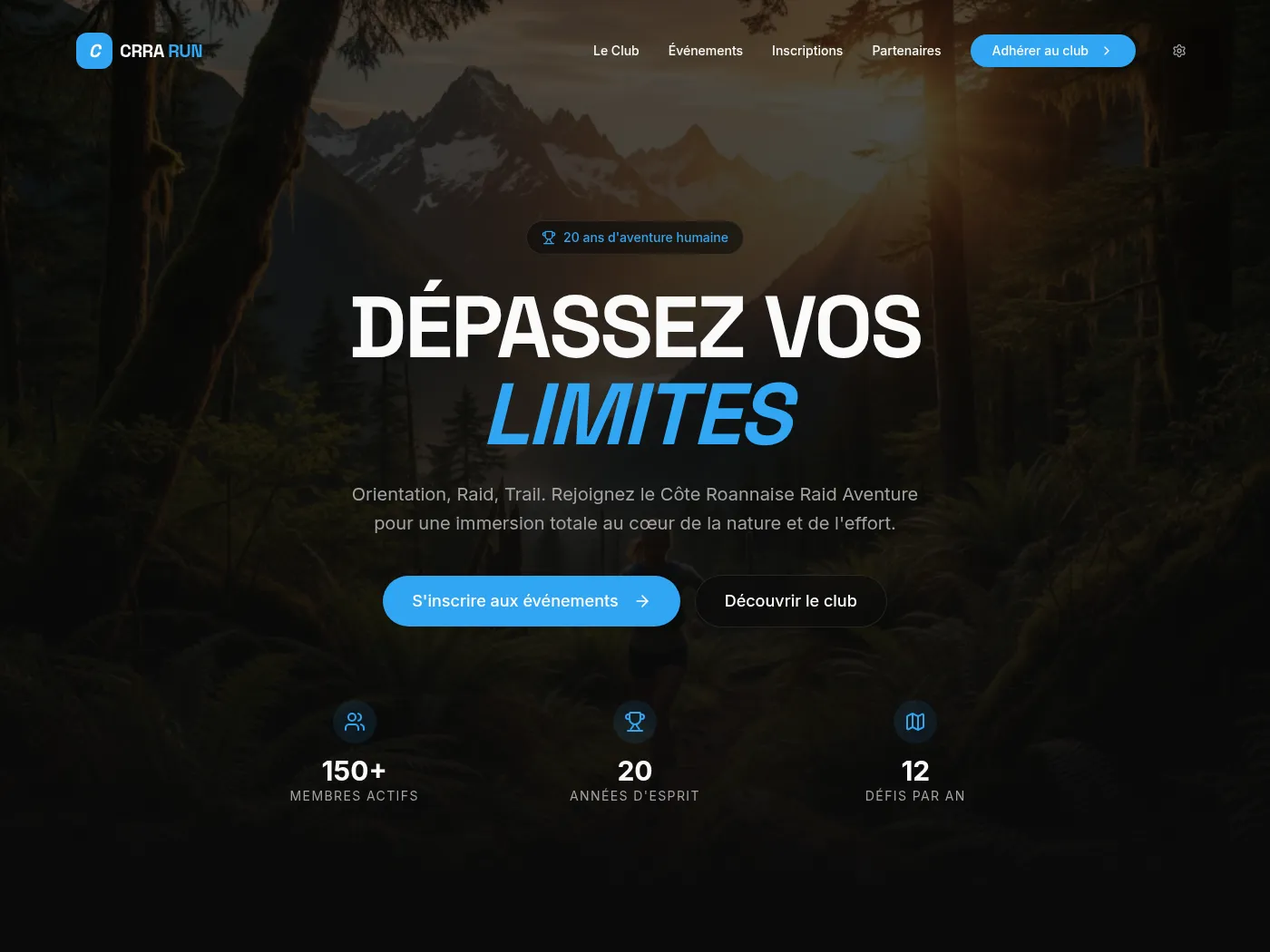 Trail Club Pro Site