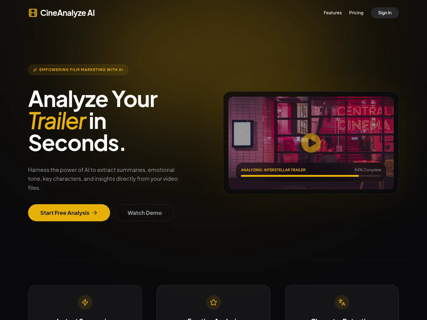 Trailer AI Analyzer
