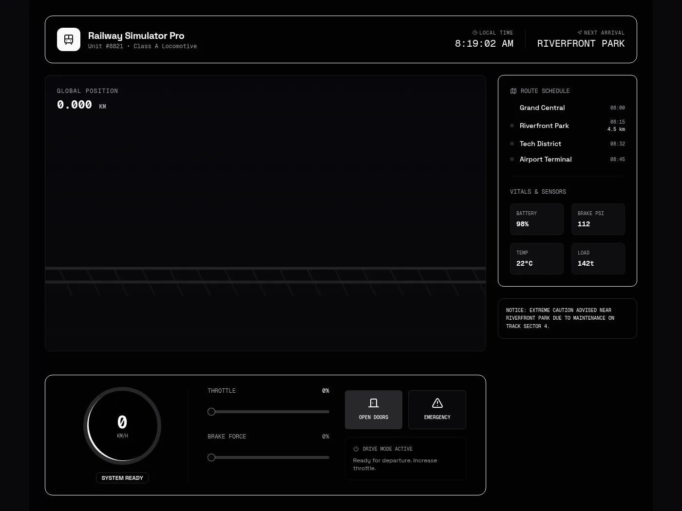 Railway Simulator Pro