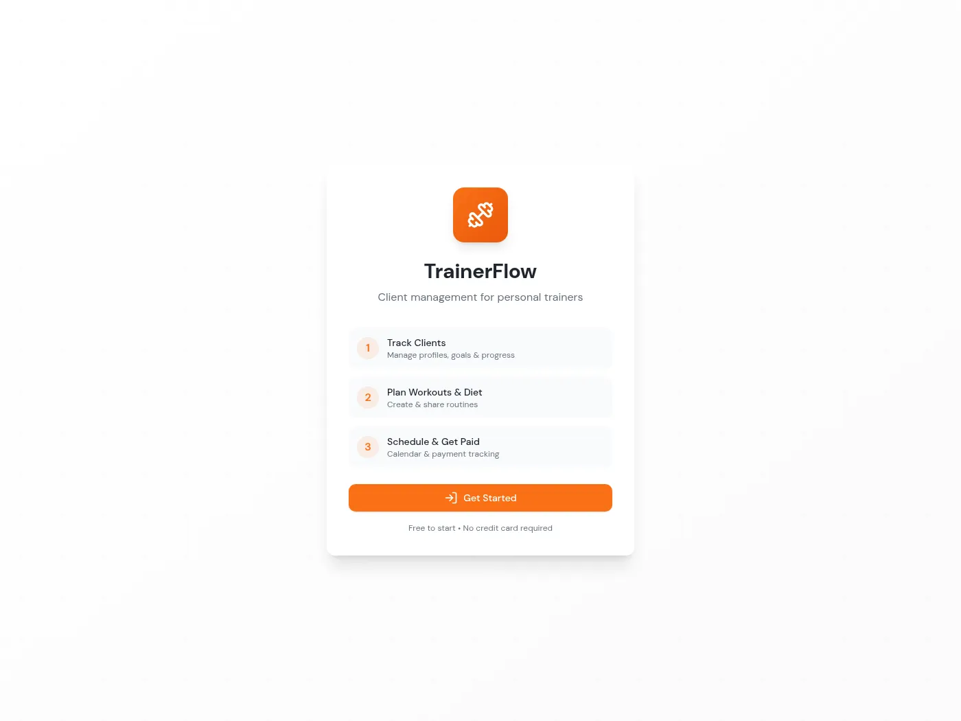 TrainerFlow SaaS