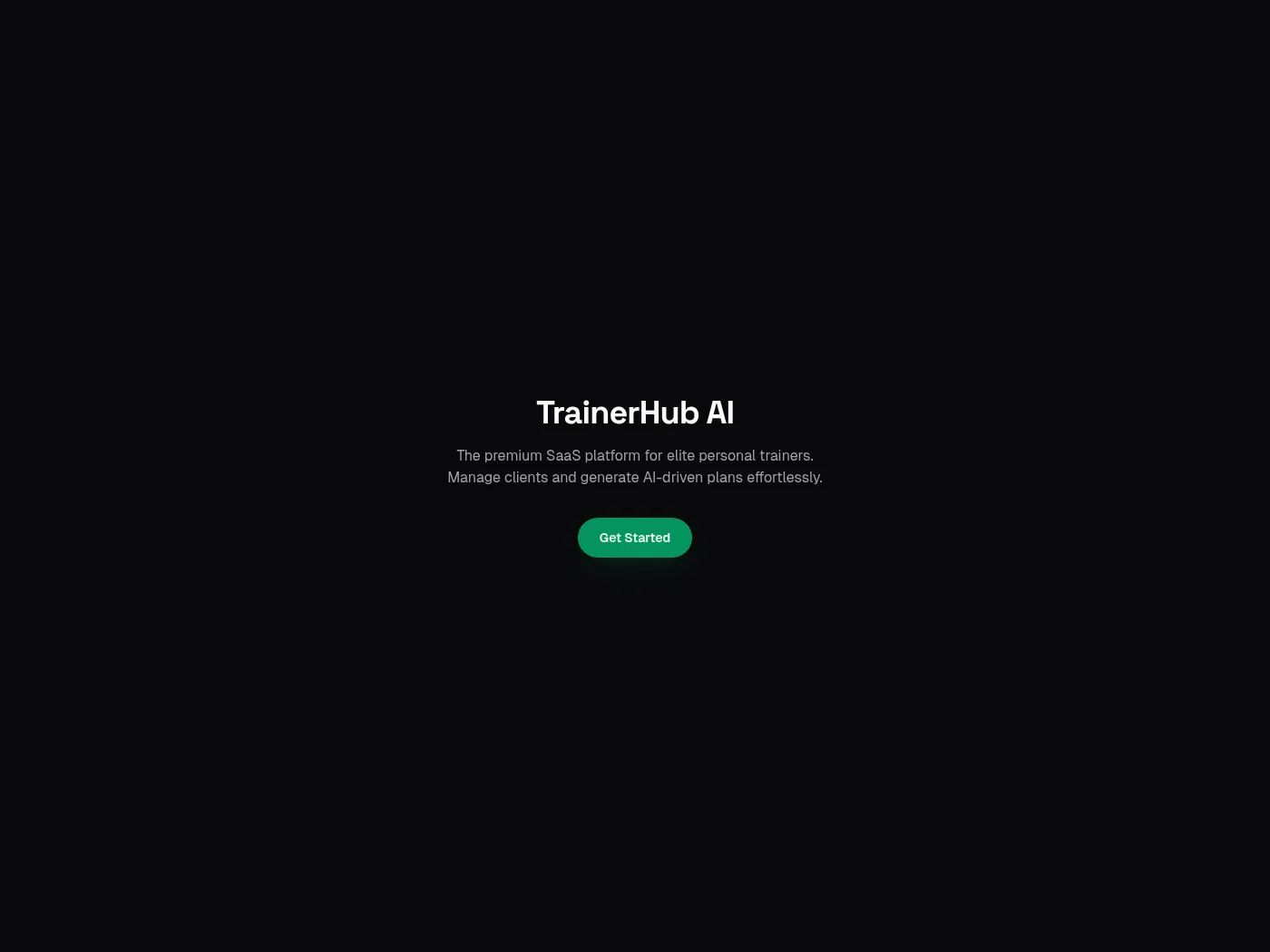 TrainerHub AI Platform