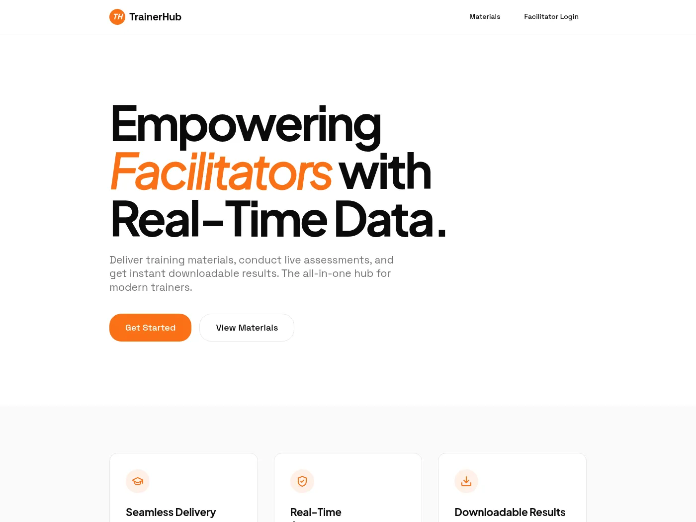 TrainerHub Site
