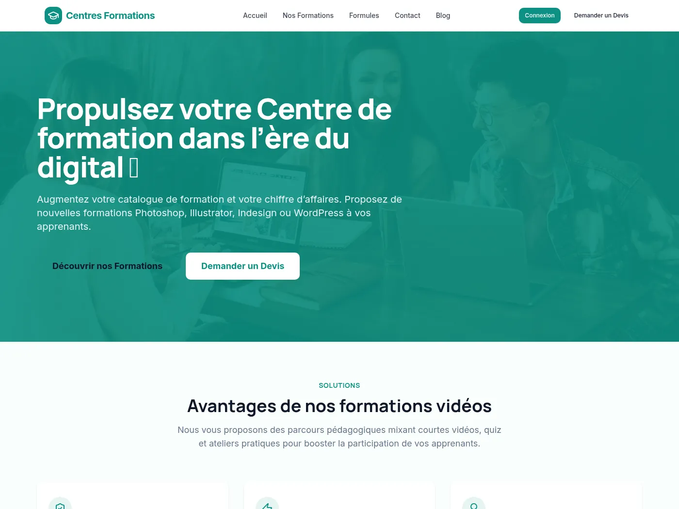 Training Centers Portal