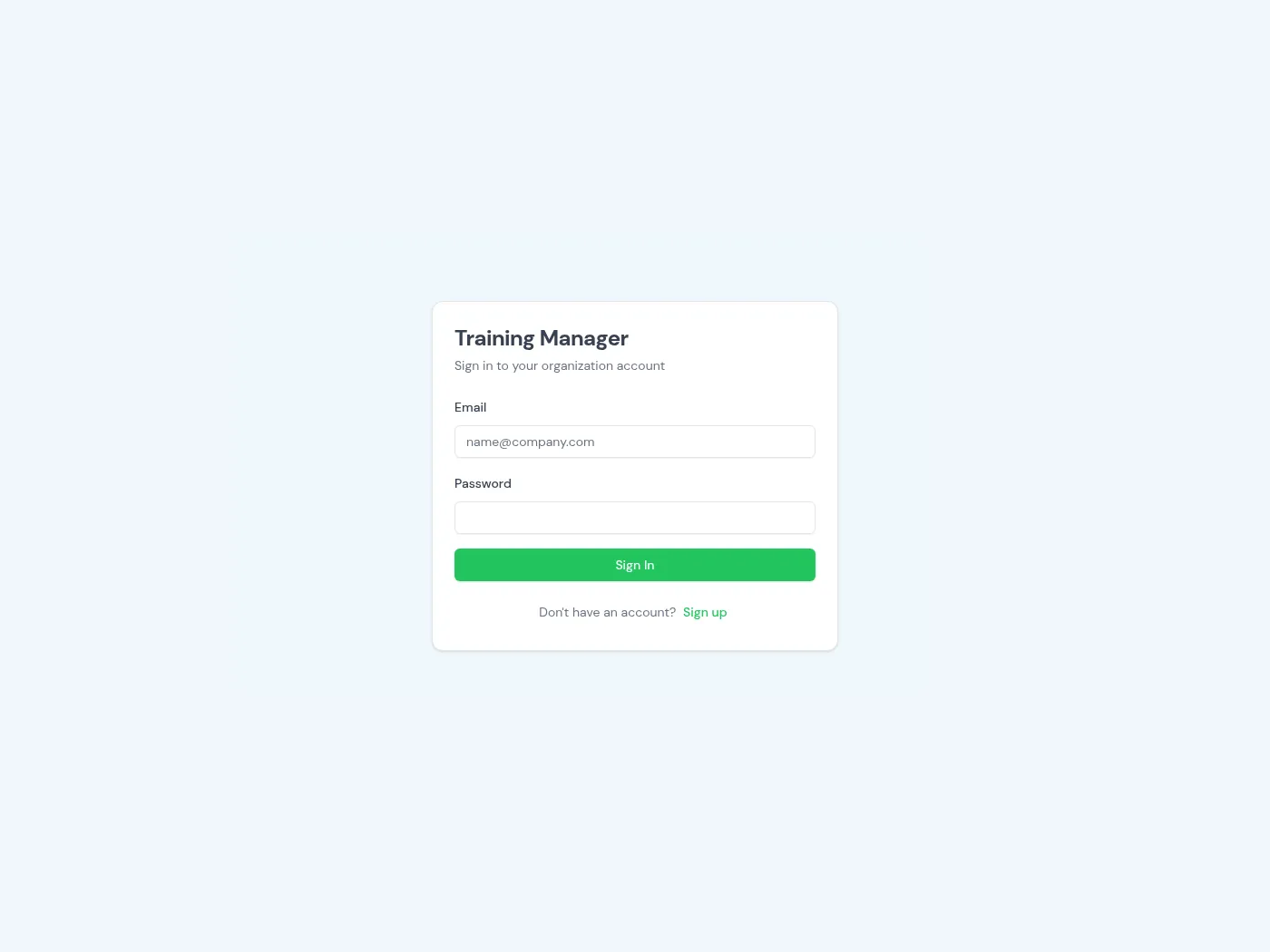 Training Manager: Multi-Tenant SaaS for Staff Training Administration & Analytics