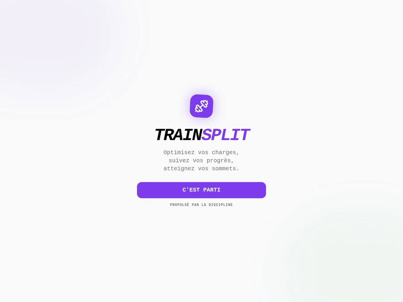 TrainSplit Manager
