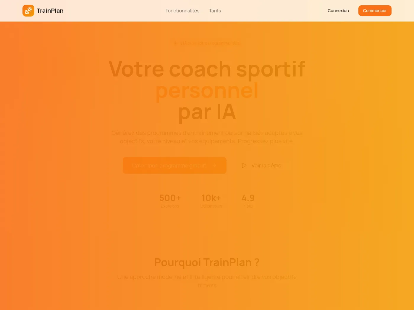TrainPlan SaaS