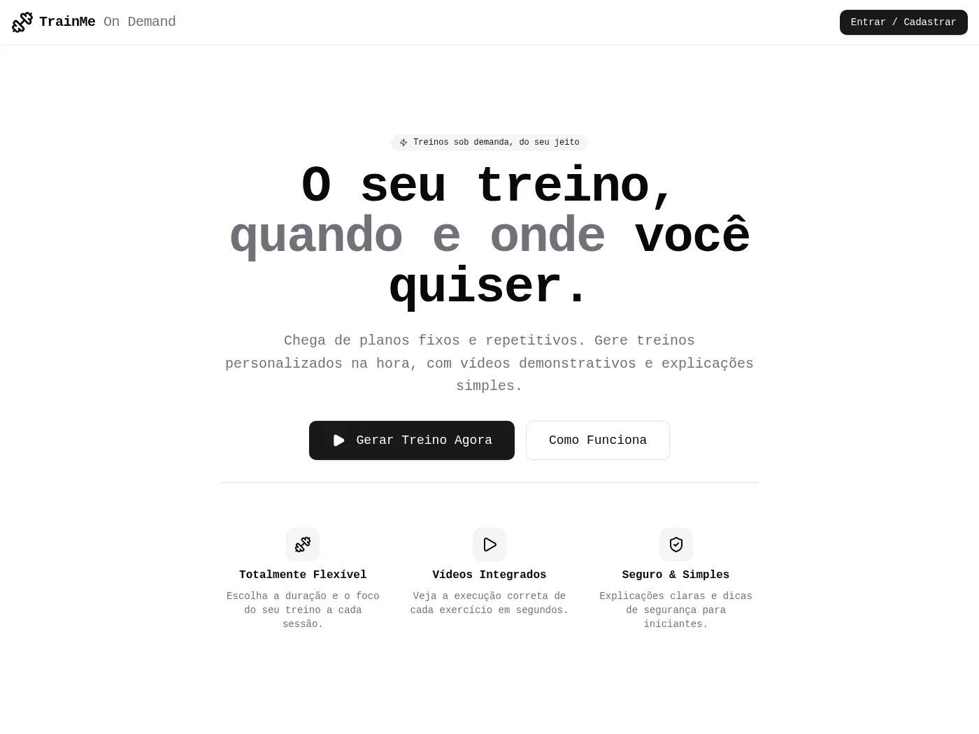 TrainMe On Demand