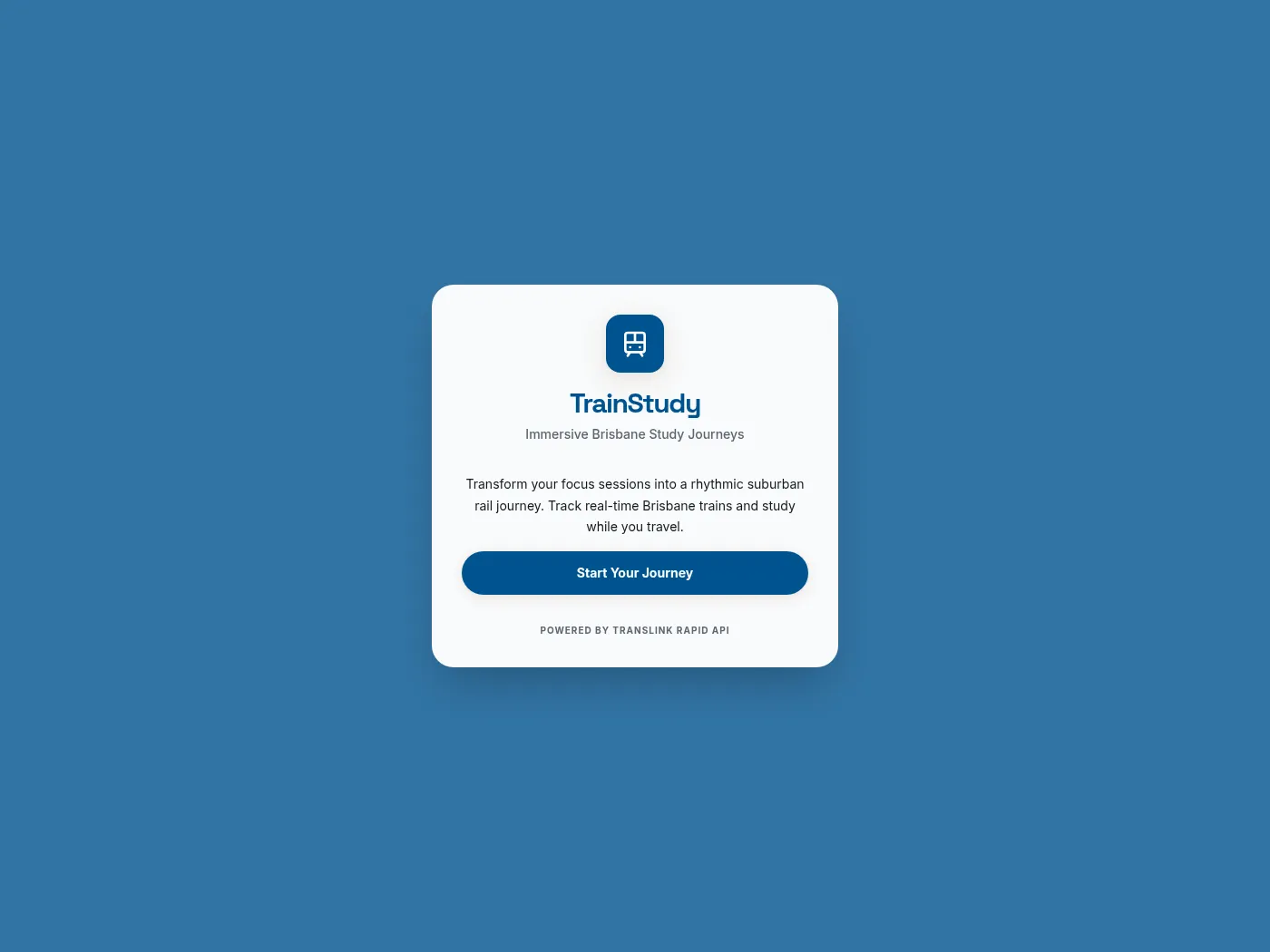 TrainStudy Journey App