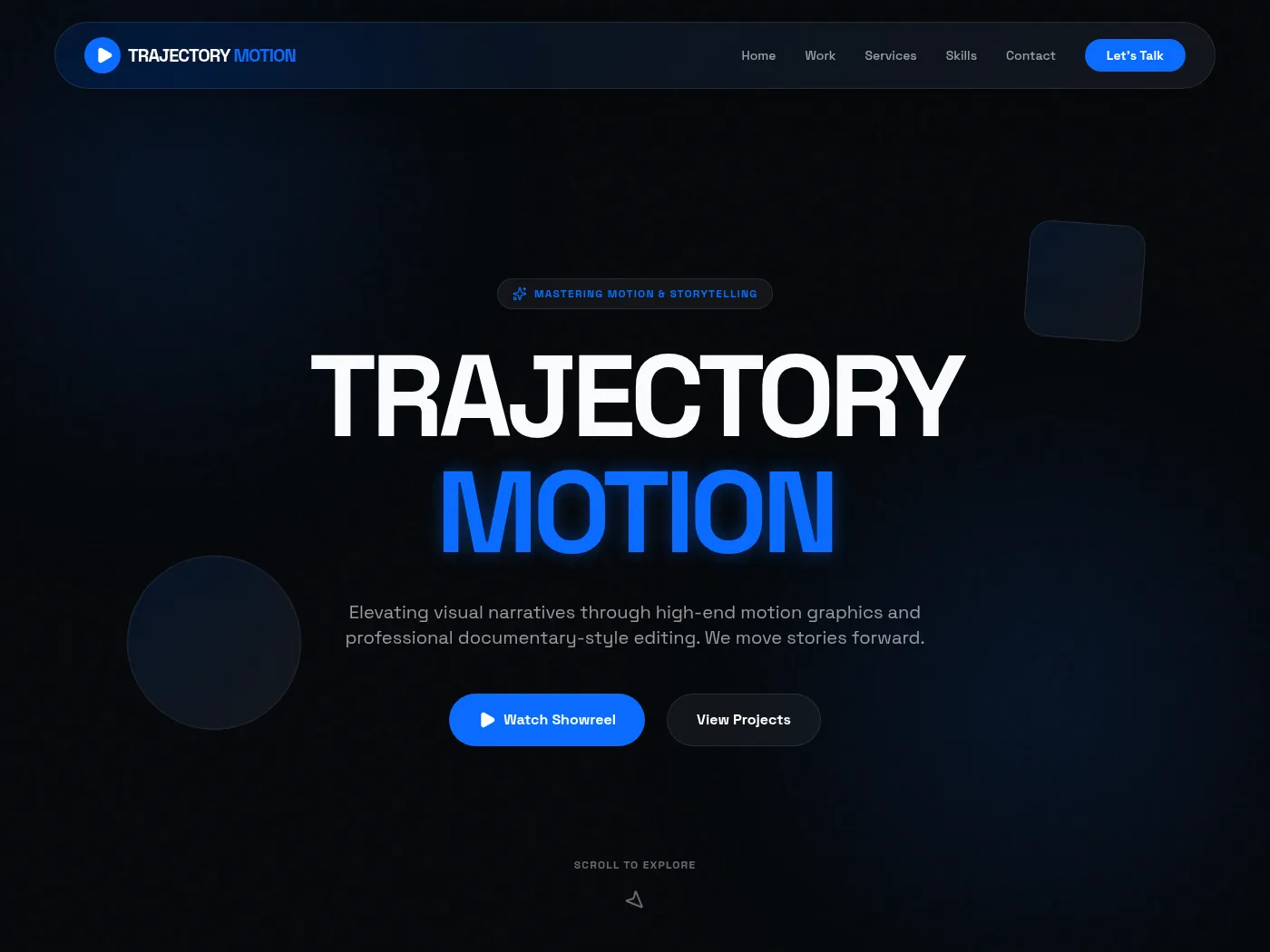 Trajectory Motion Portfolio