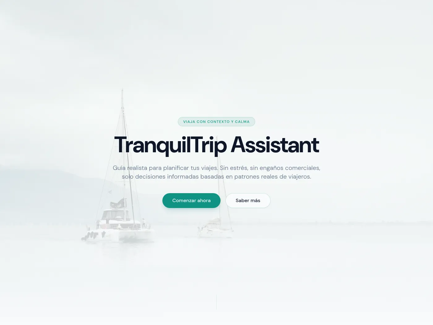 TranquilTrip Assistant