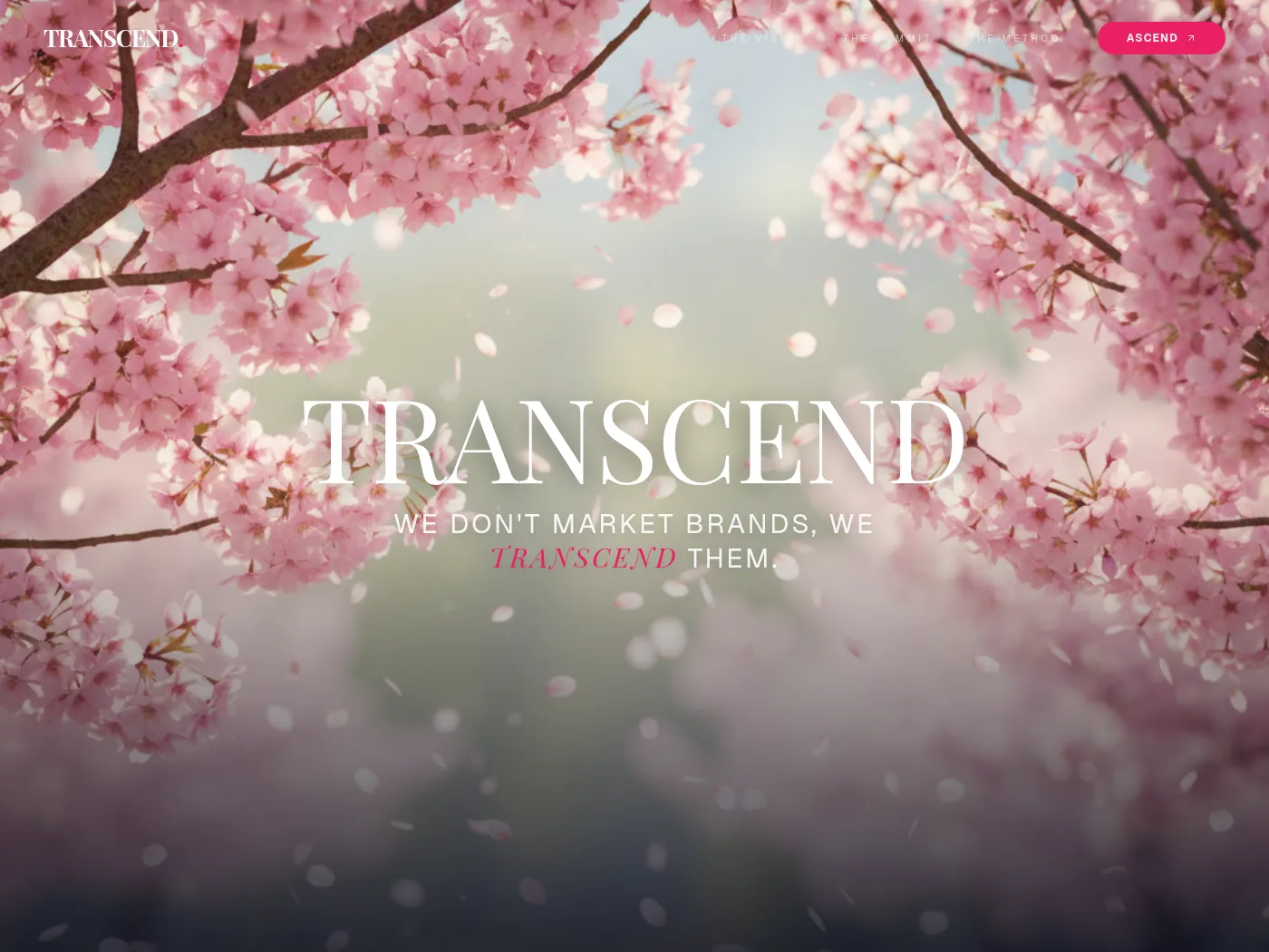 Transcend Parallax Experience