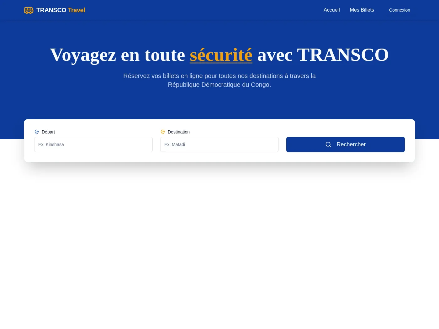 Transco Travel Tickets