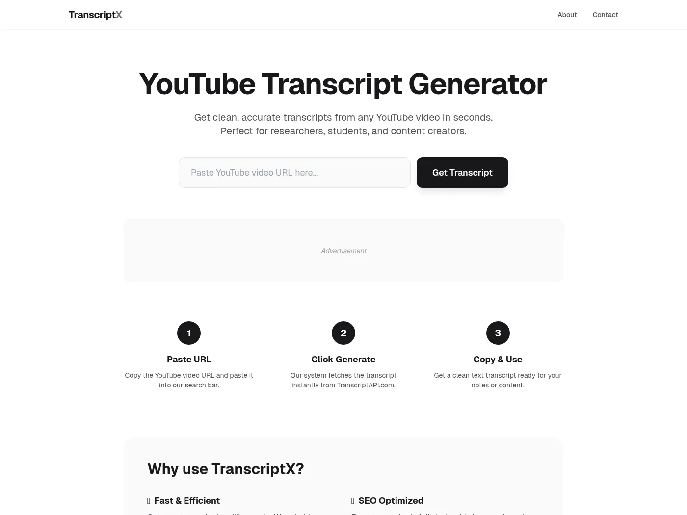 TranscriptX