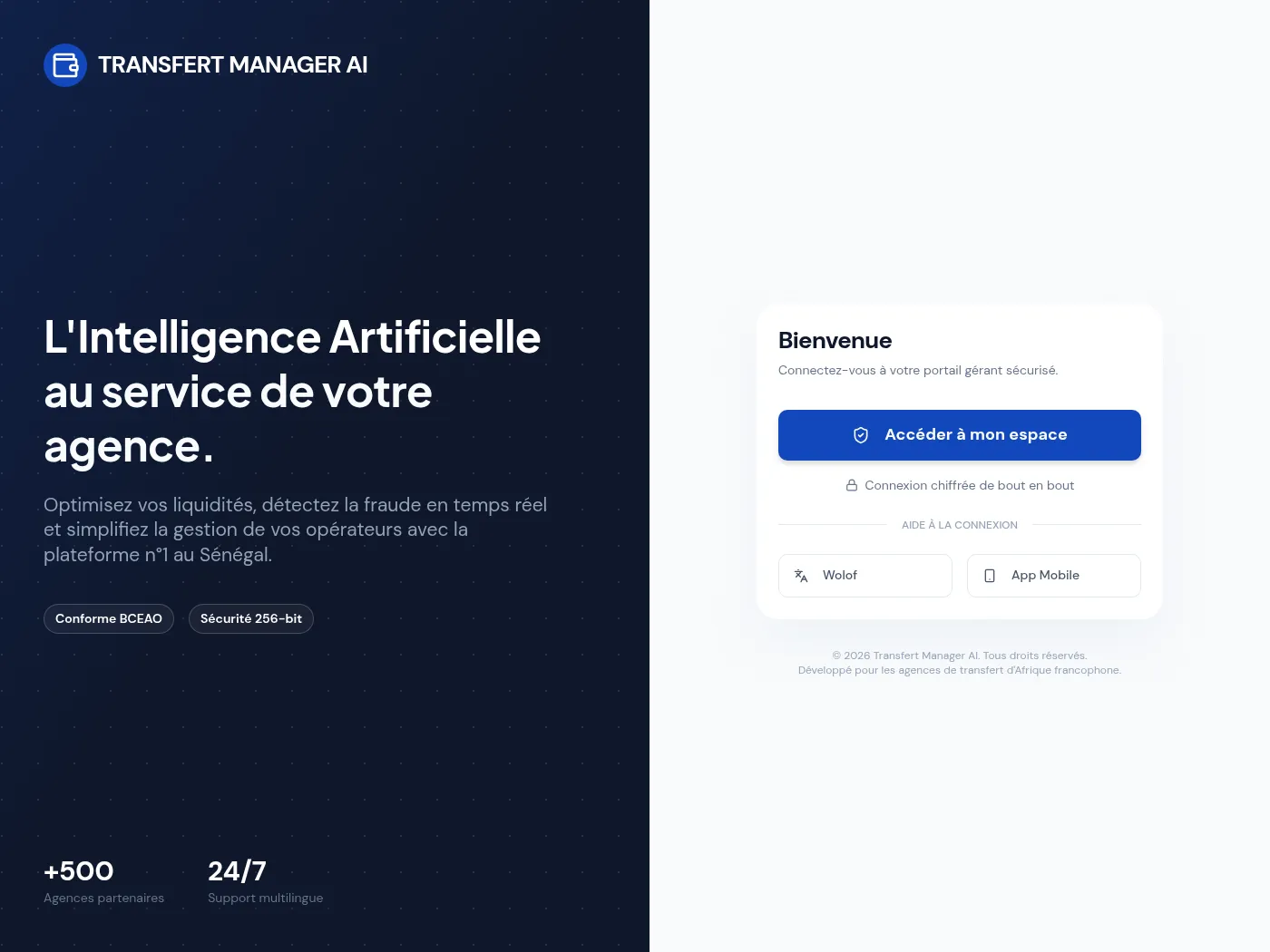 Transfert Manager AI
