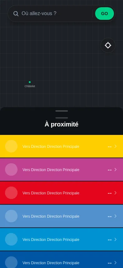 Transit App Clone