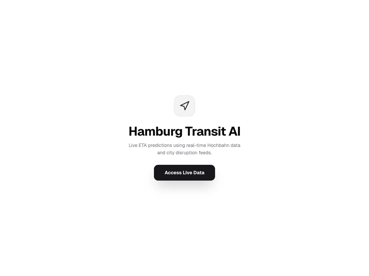 AI Transit ETA Predictor