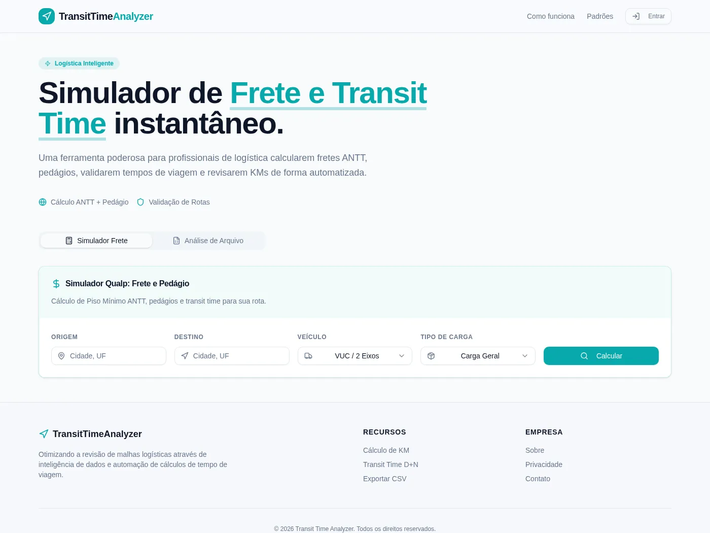 Transit Time Analyzer