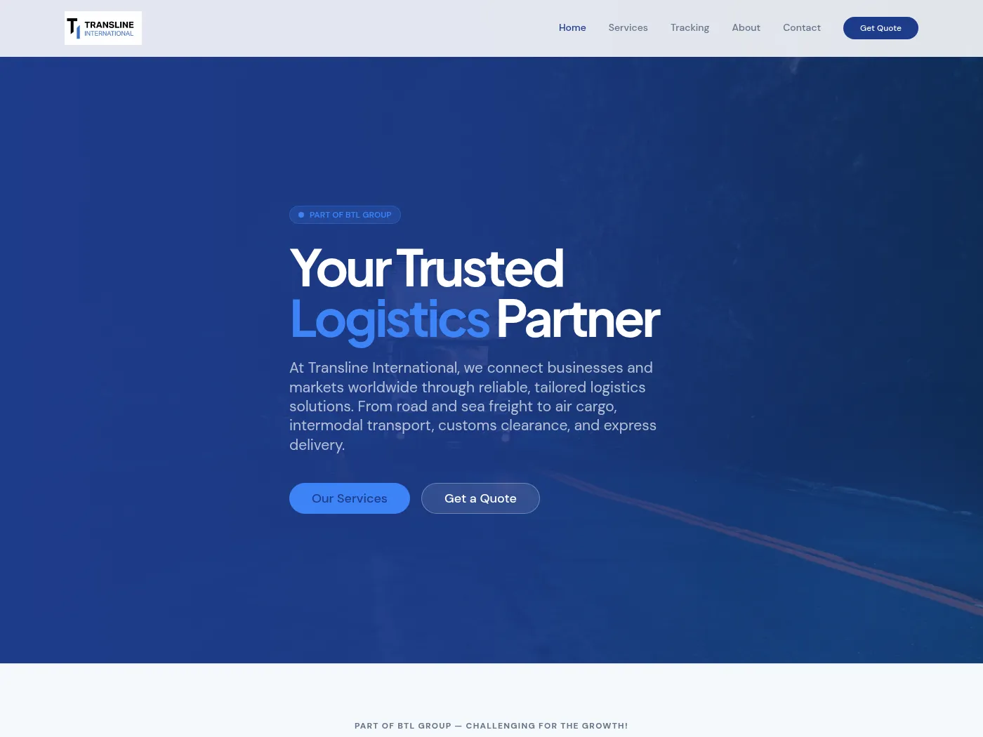 Transline Int'l Web Portal (Remix)