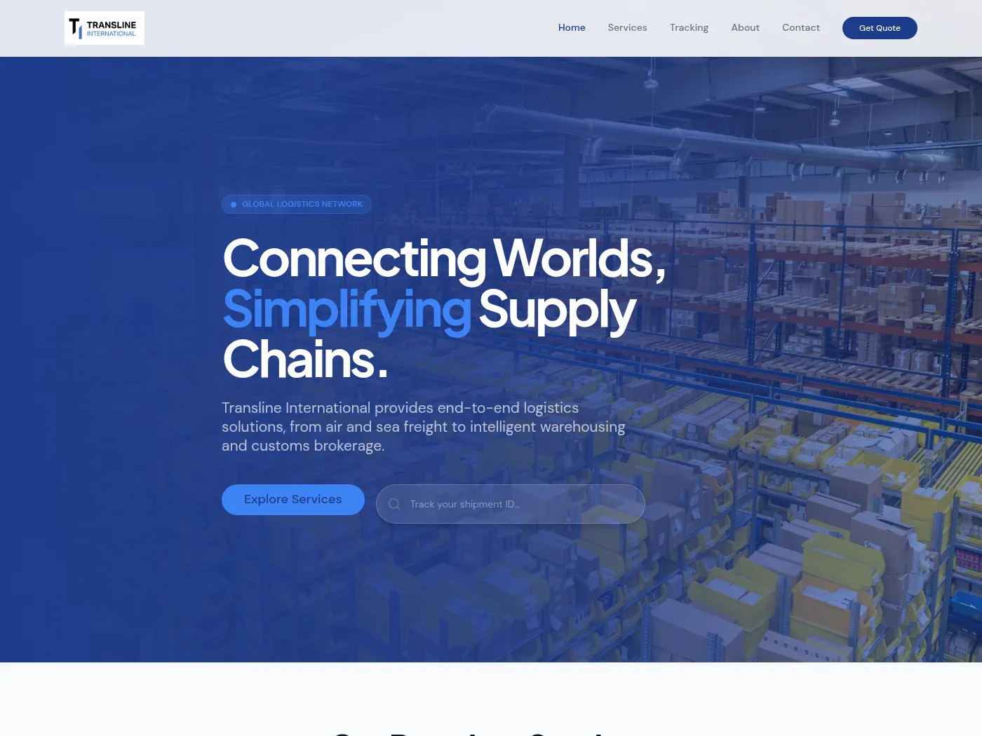 Transline Int'l Web Portal