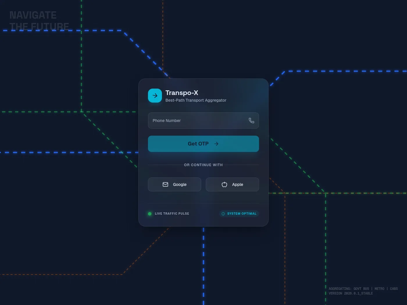 Transpo-X Login Portal