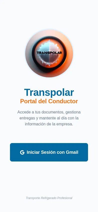 Transpolar Driver Portal