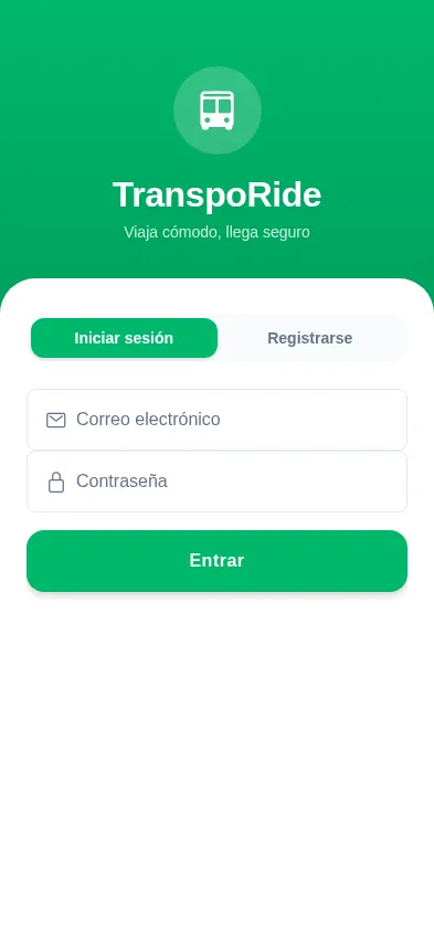 TranspoRide App