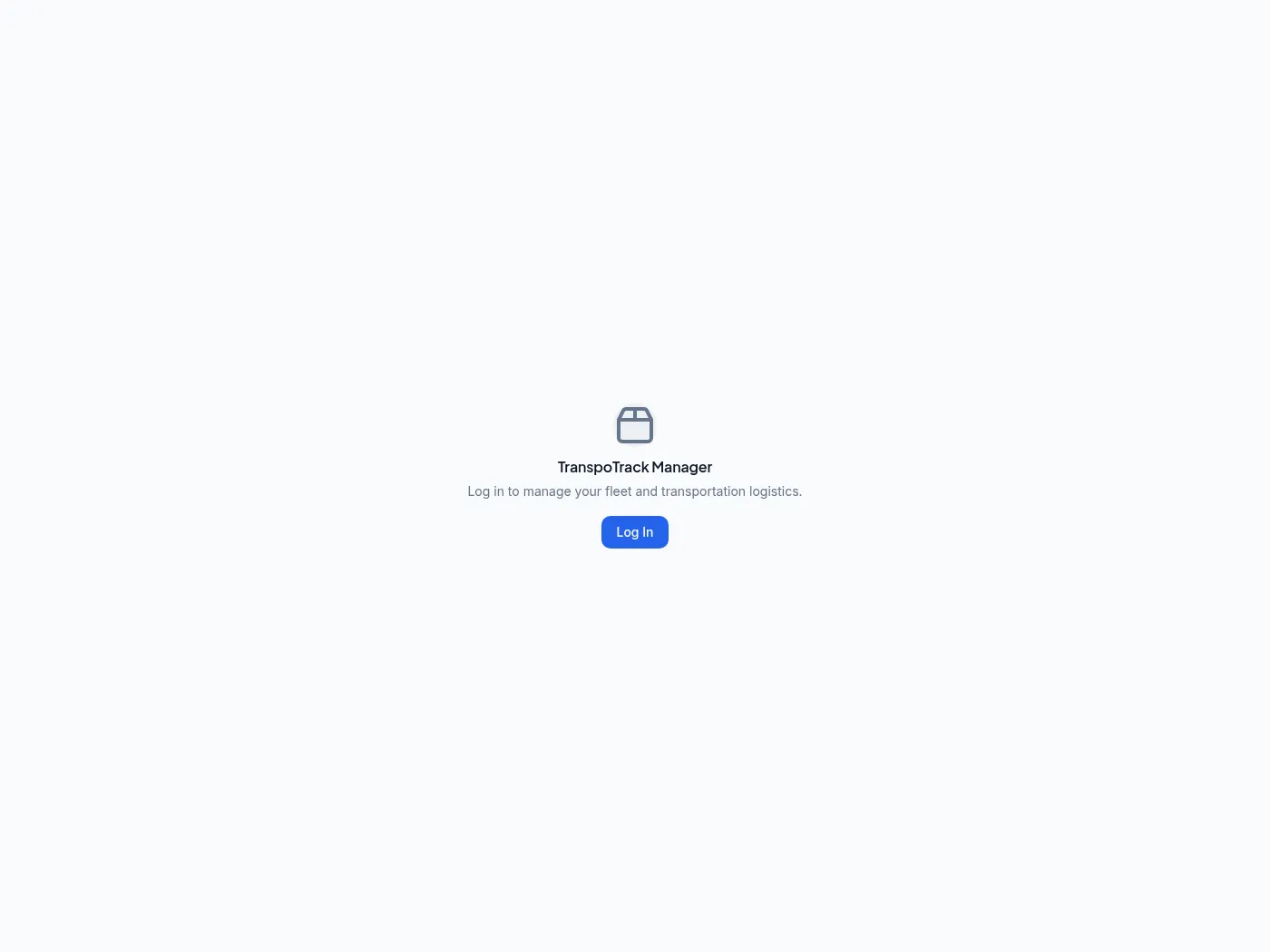 TranspoTrack Manager
