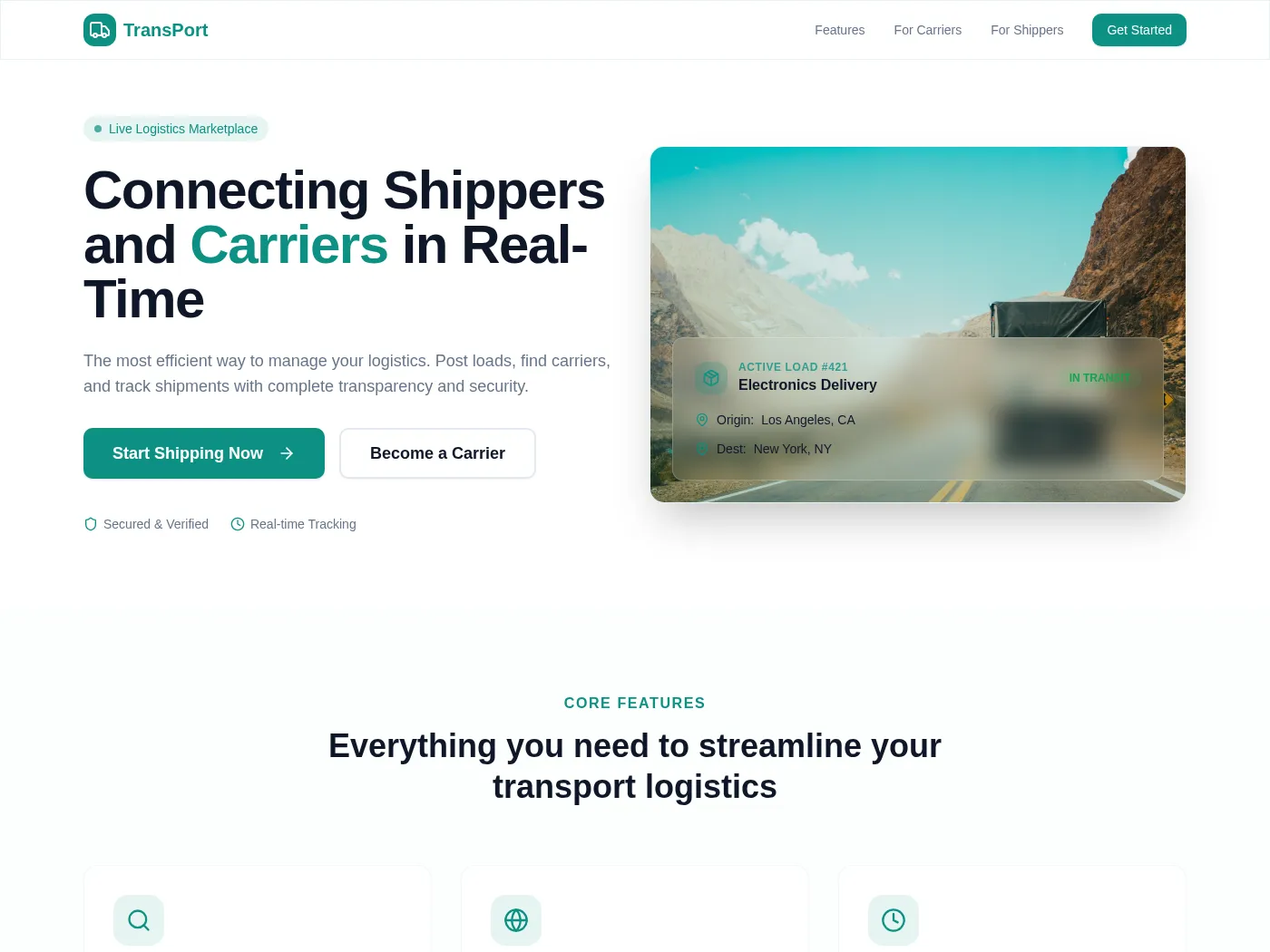 Transport Marketplace