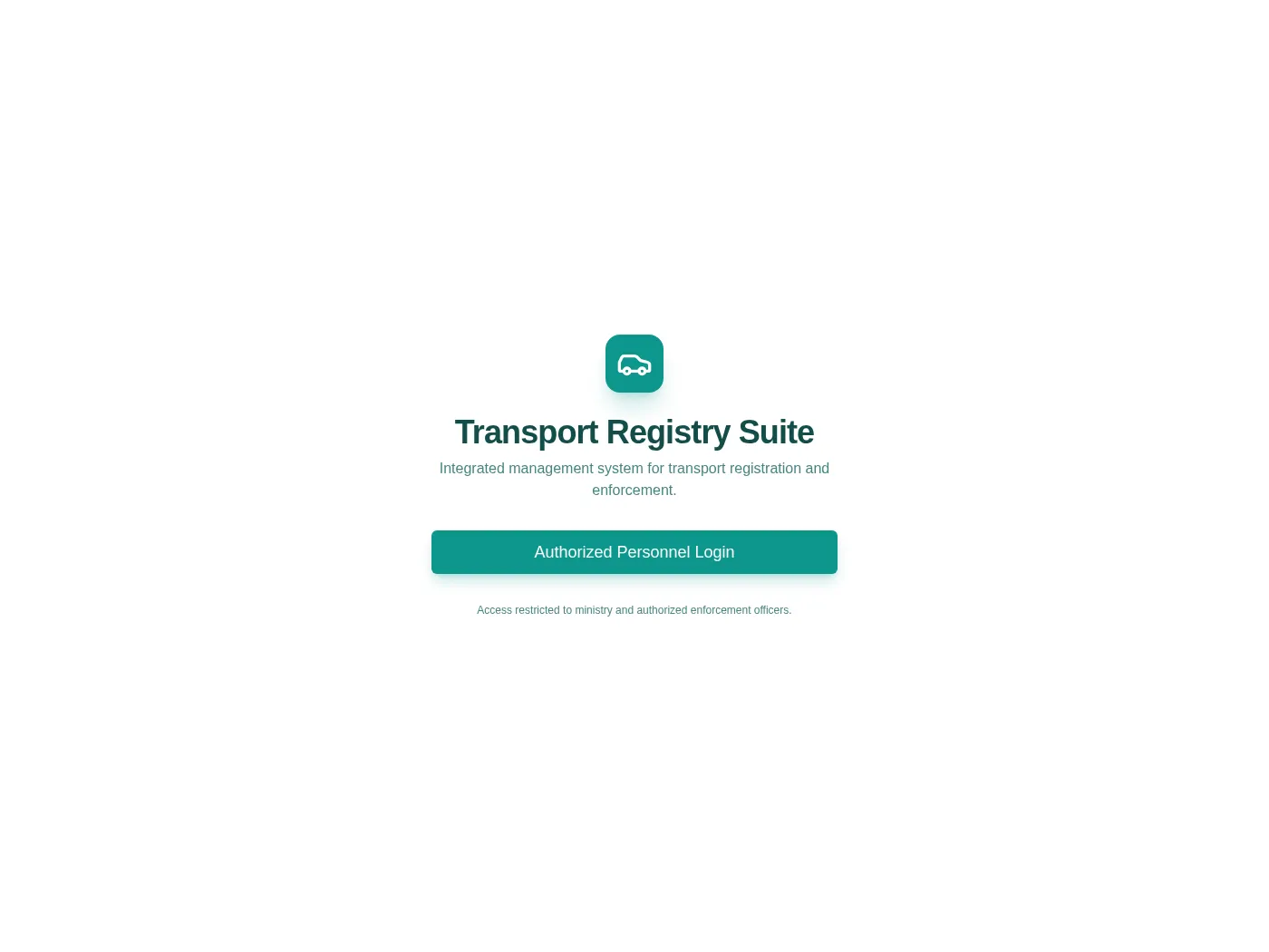 Transport Register Suite