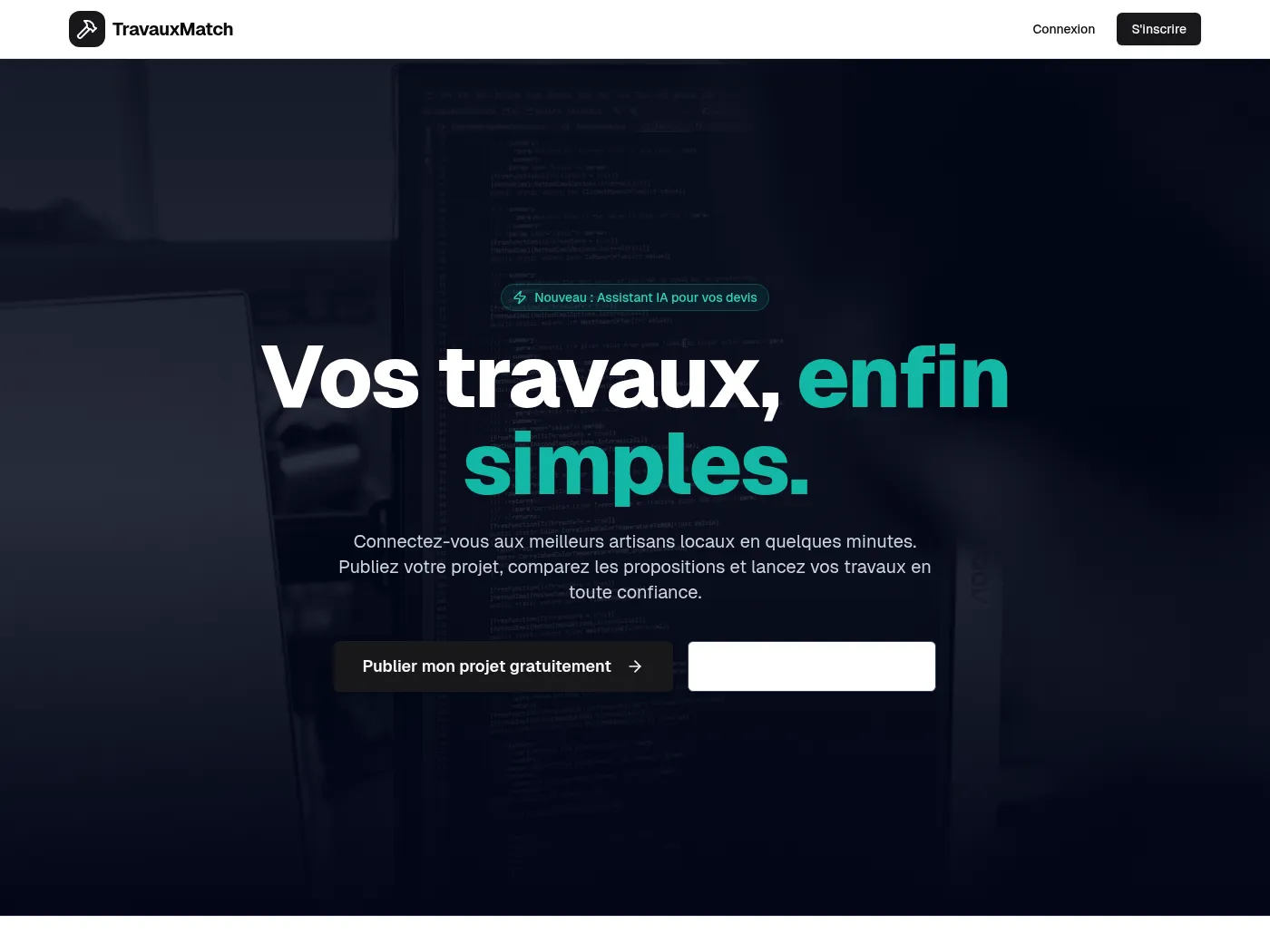 TravauxMatch Connect