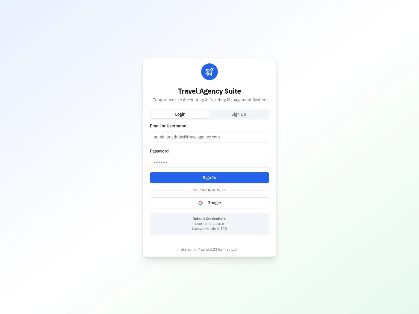 Travel Agency Accounting & Ticketing Management Suite