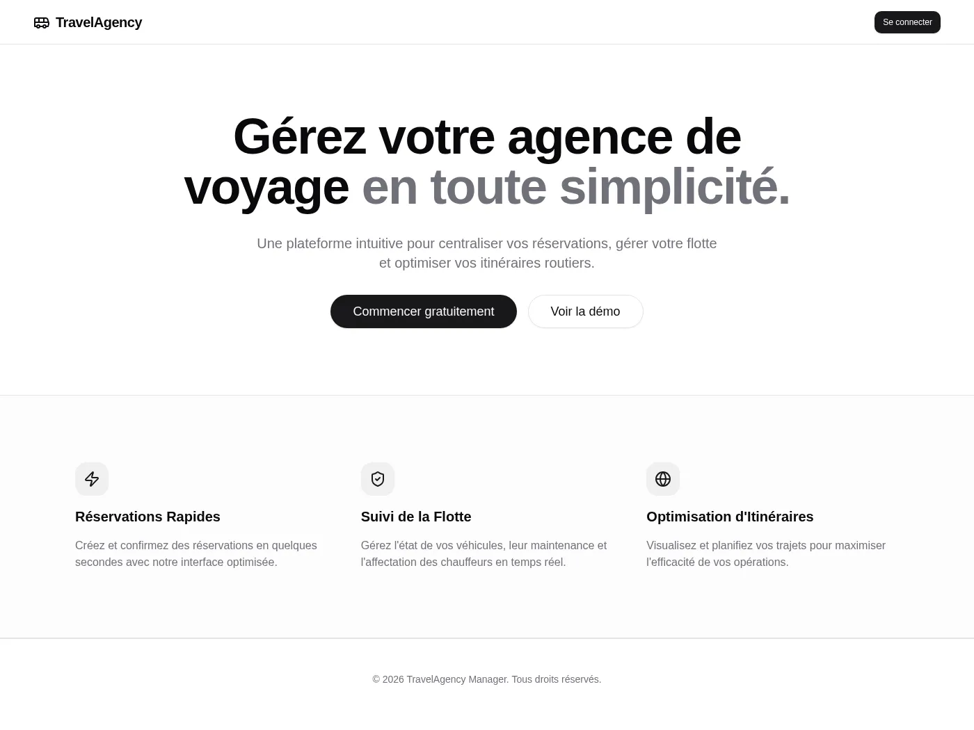 Travel Agency Manager