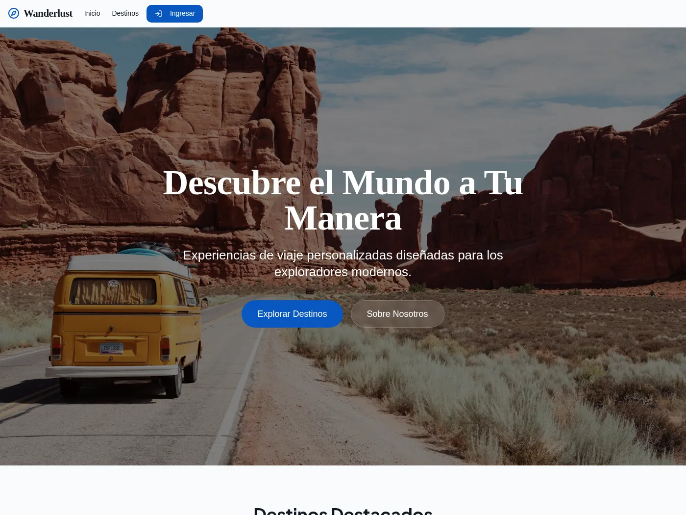 Travel Agency Web