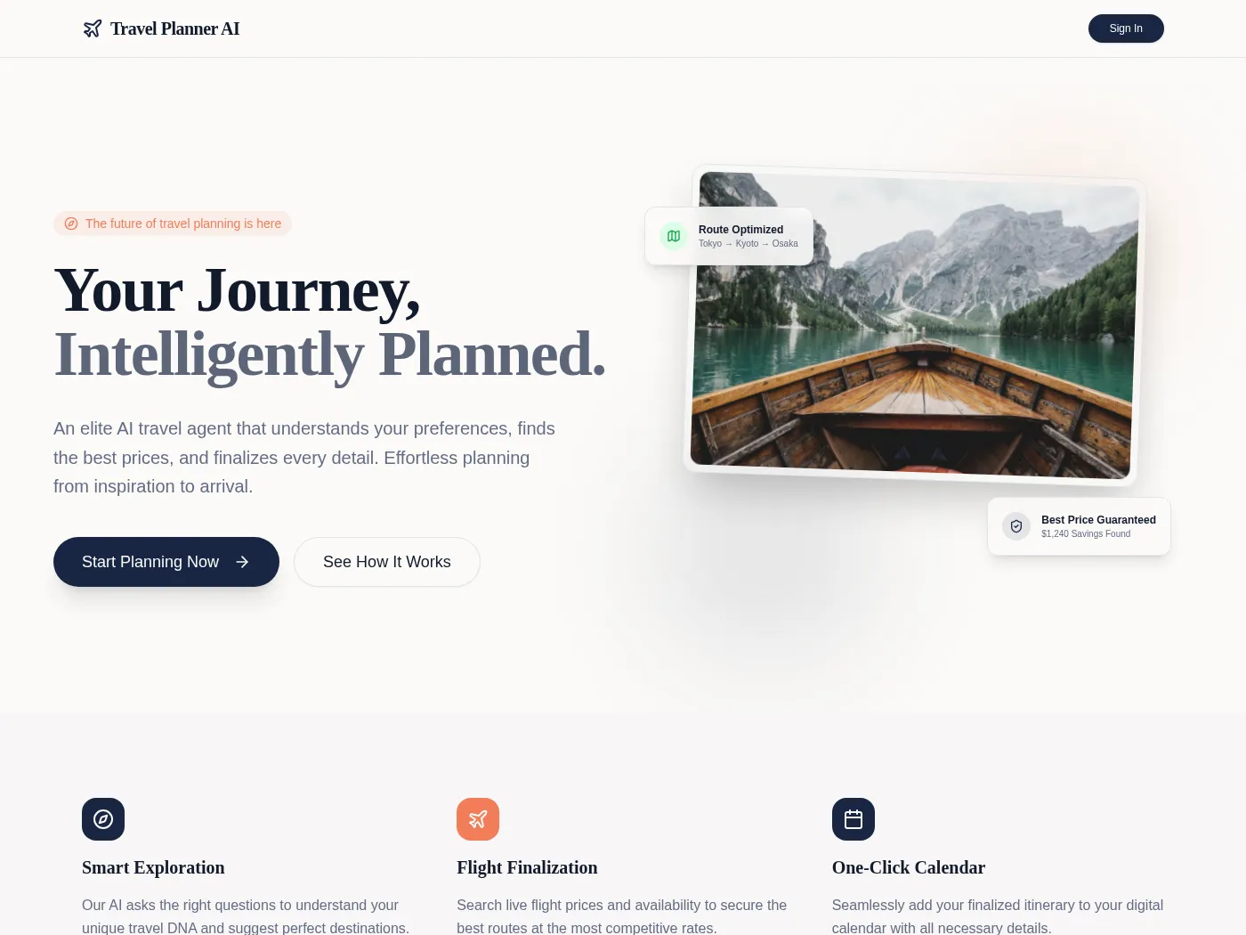 Travel Planner AI