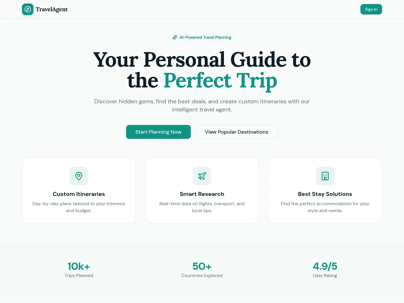 Travel Solution Agent