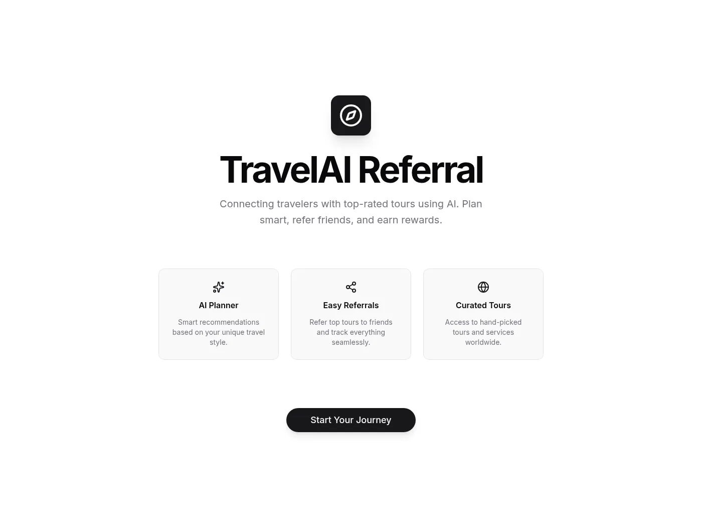 TravelAI Referral App