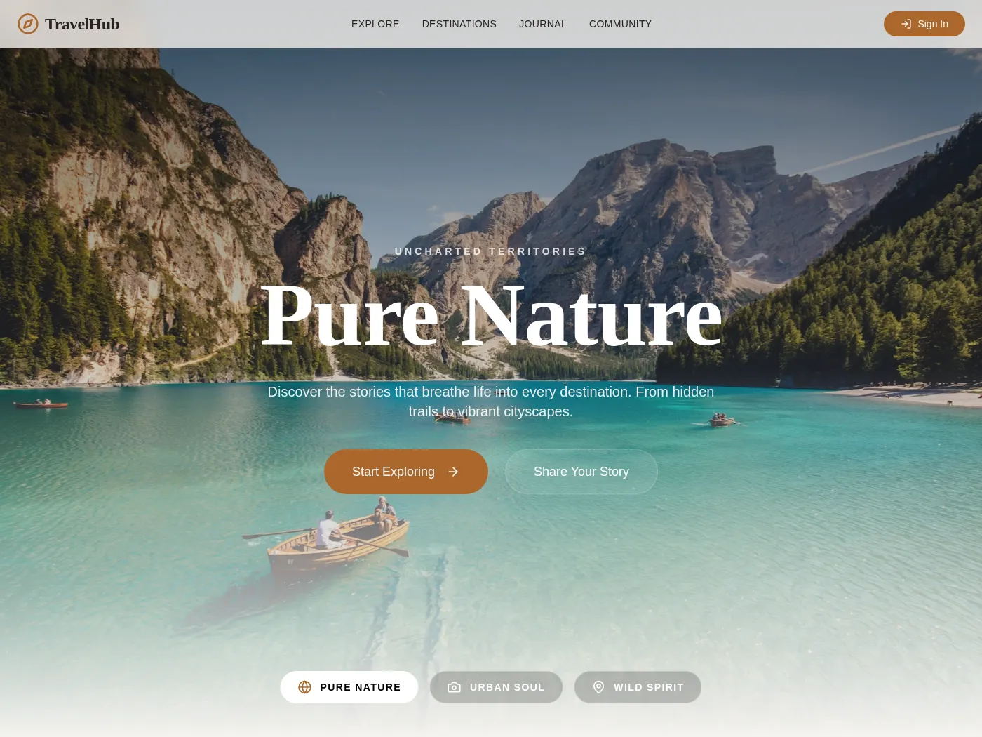 Travel Blog Hub