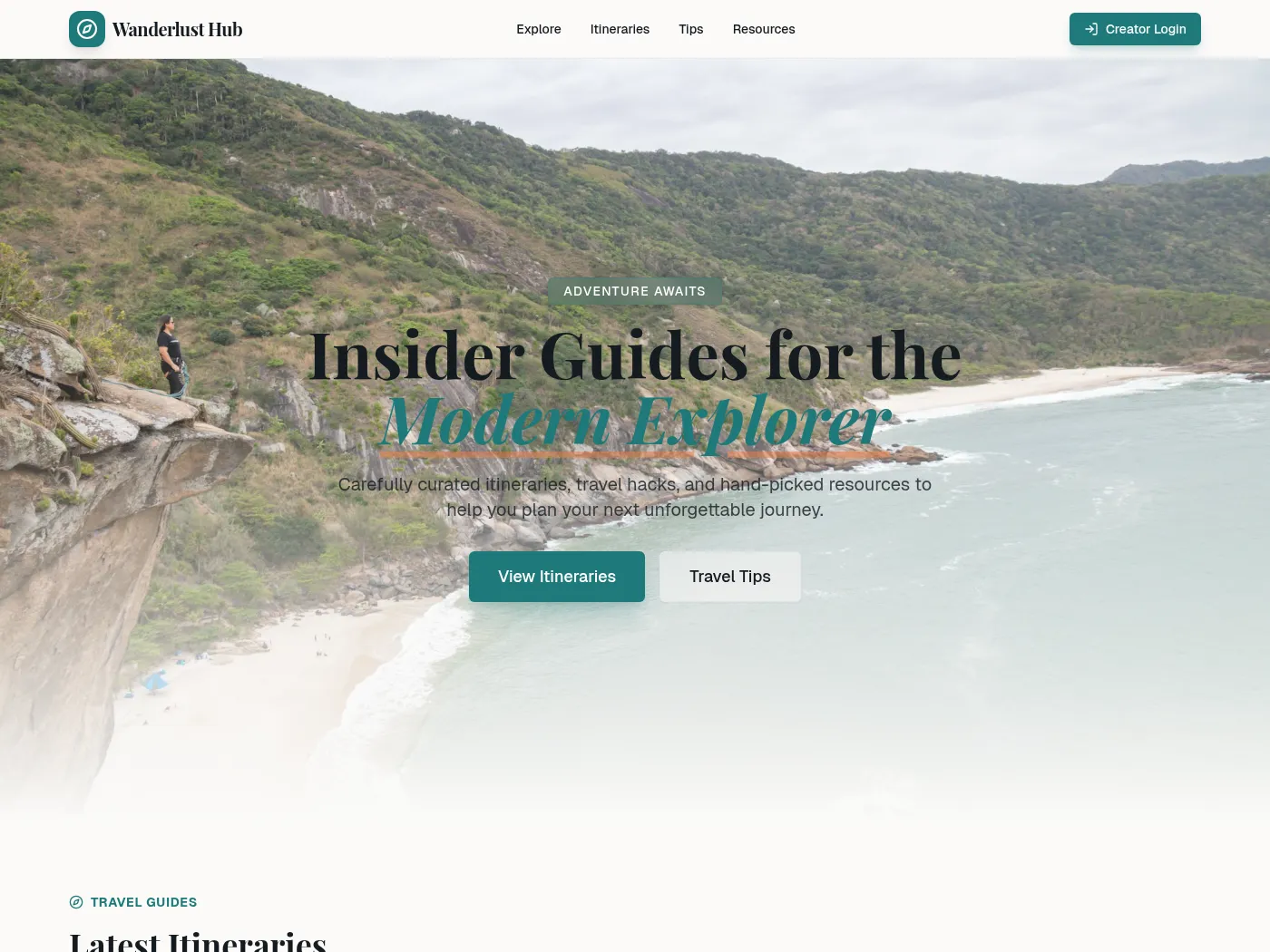Travel Creators Hub