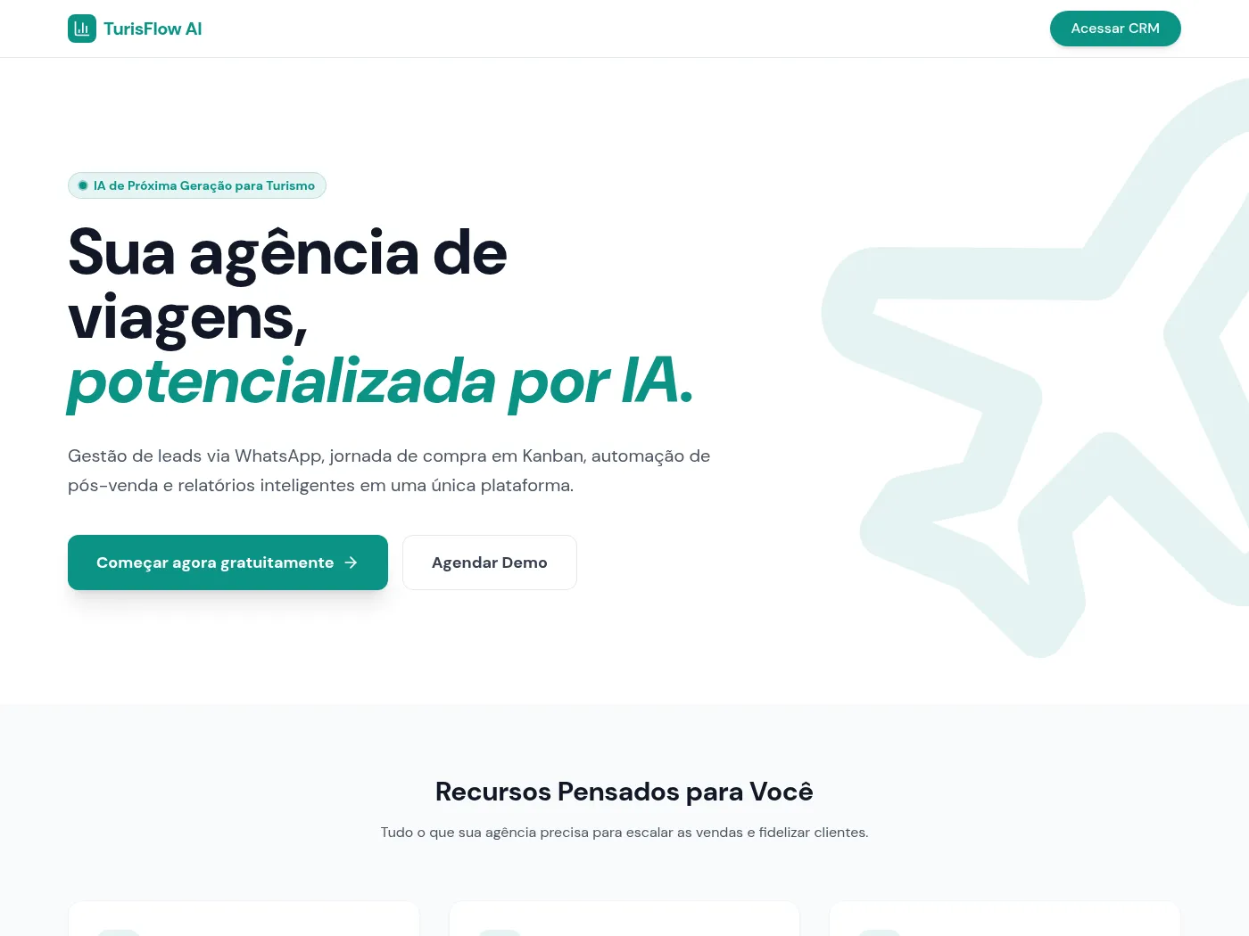 Travel Agency CRM AI