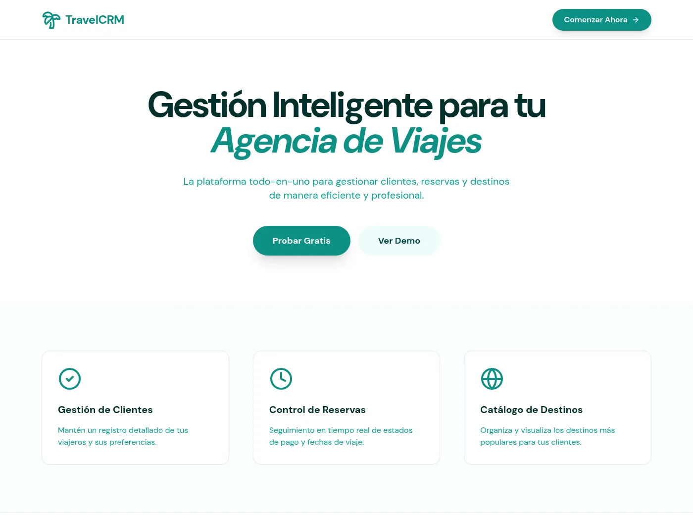 Travel Agency CRM