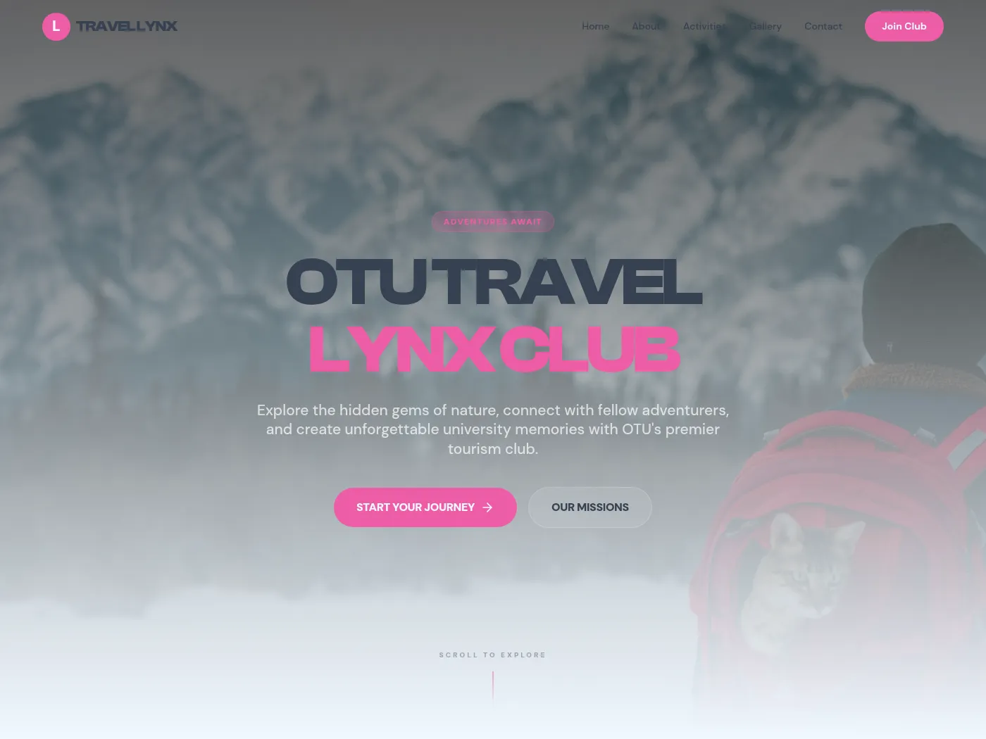 Travel Lynx Club Website