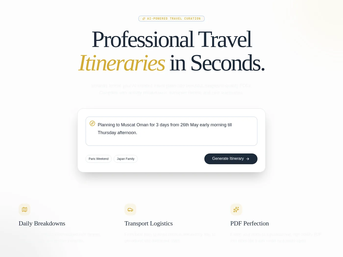 Travel PDF Pro